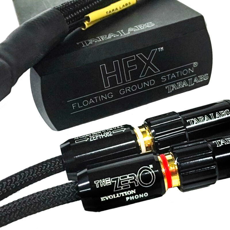 The Zero Evolution Phono w/HFX Ground Station – Tara Labs – The Cable ...