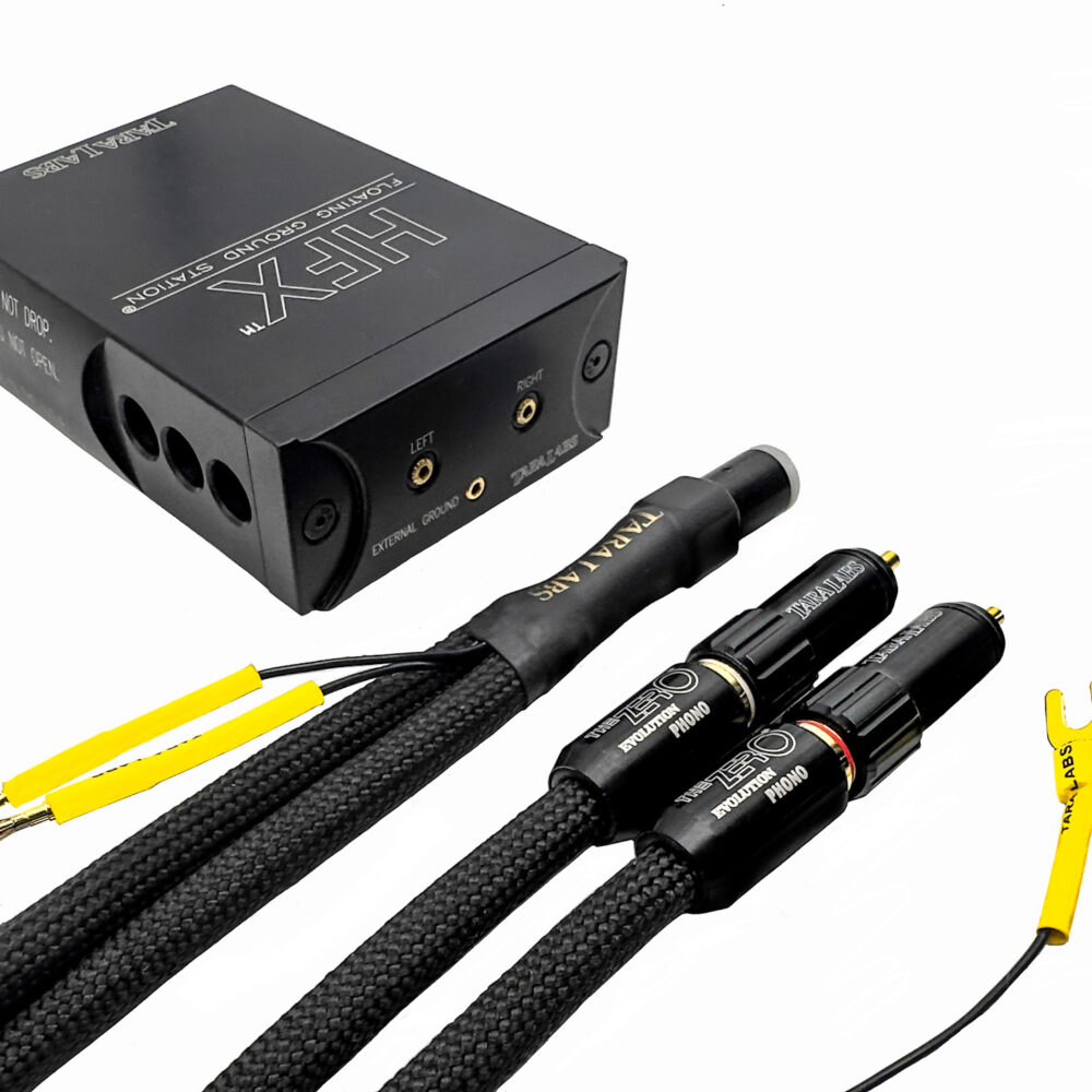 The Zero Evolution Phono w/HFX Ground Station – Tara Labs – The Cable ...